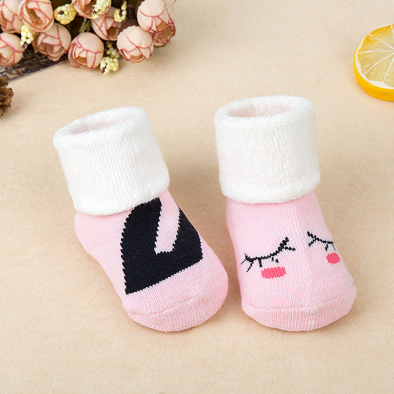 Baby Terry Socks – with Fold-Over Cuffs – Little Dresser